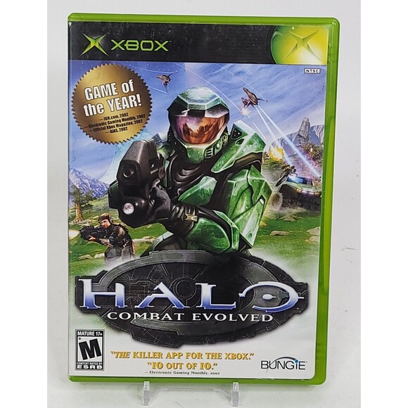Video Games & Consoles | Halo Combat Evolved Microsoft Xbox 201 With ...